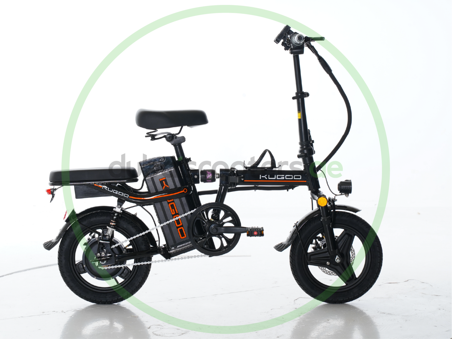 Kugoo E-Bike Pedal+Electric Motor 800W 48V 13Ah Fully Foldable ...